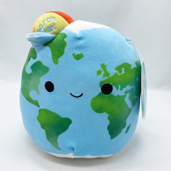 Squishmallows | Toys | Squishmallows Roman Earth Day Globe New 8 In ...